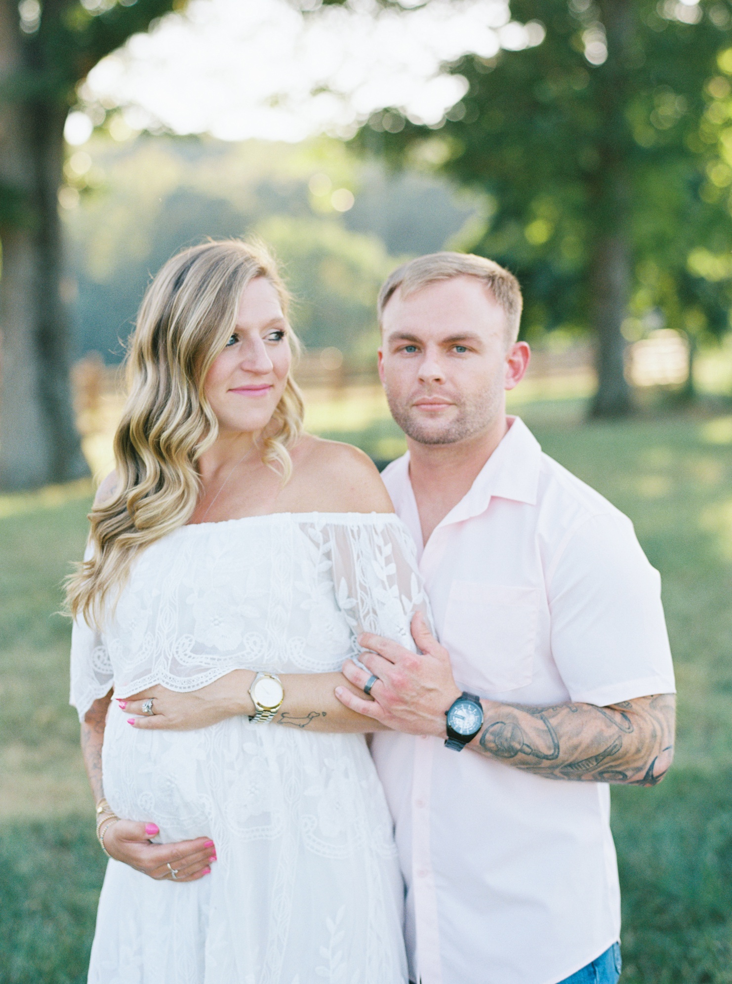 Charlottesville Film Photographer | Adam & April's Farm Session