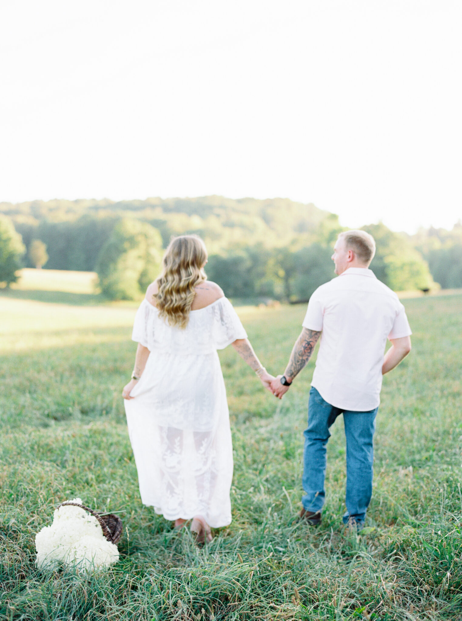 Charlottesville Film Photographer | Adam & April's Farm Session